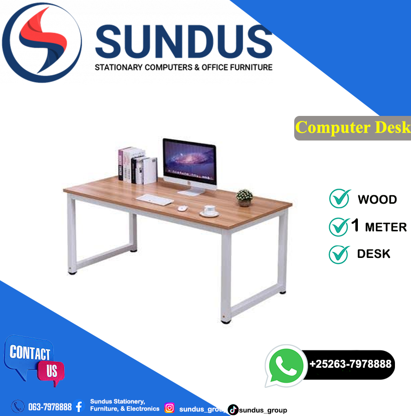 Small Desk Table 1M – Sundus Group
